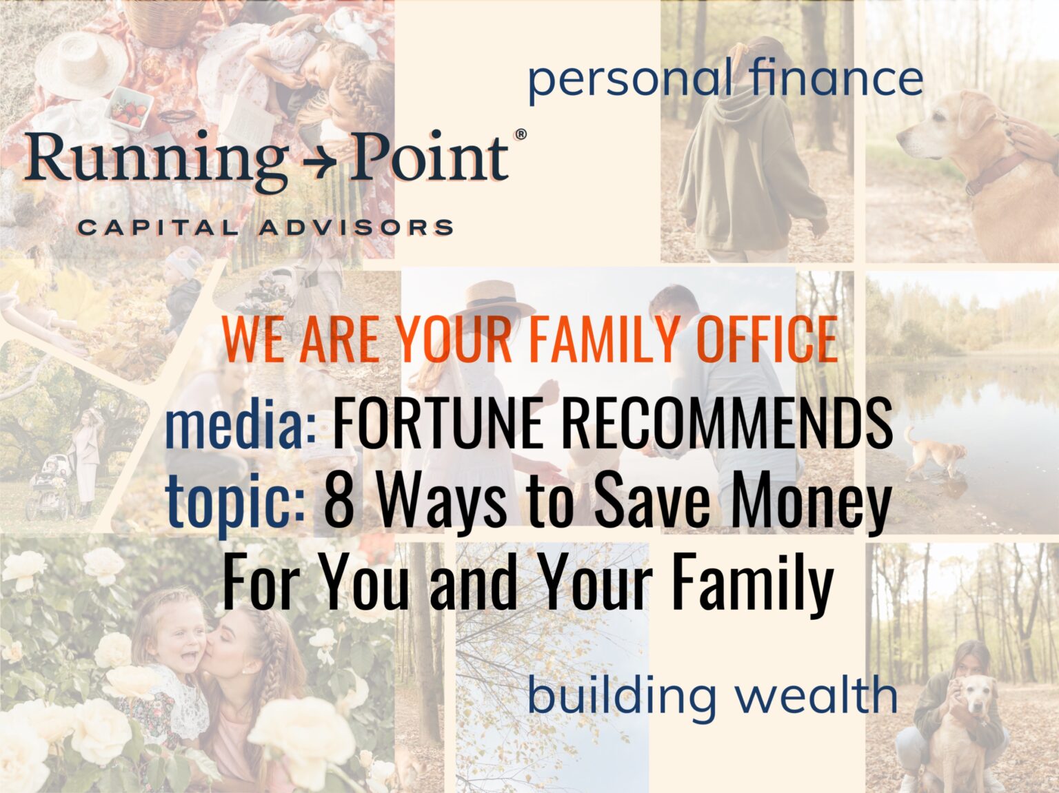 Fortune Recommends Save Money Build Wealth Running Point