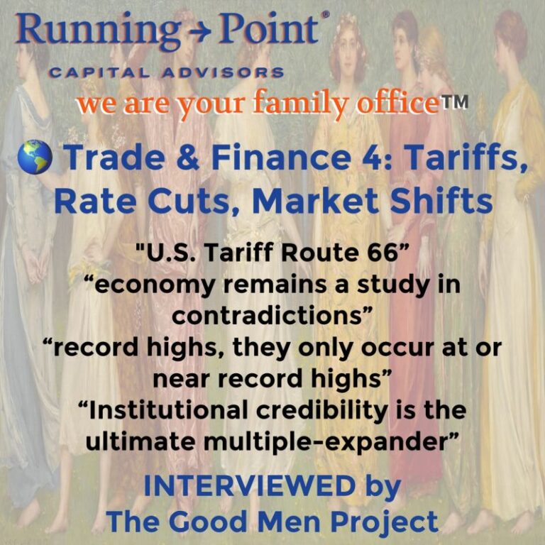 THE GOOD MEN PROJECT: Global Trade and Finance 4—Tariffs, Rate Cuts ...